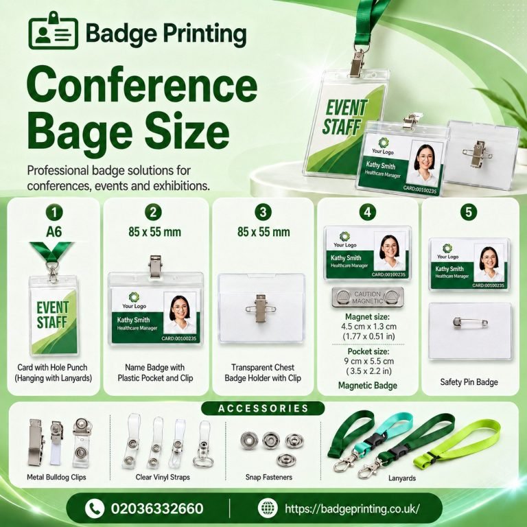 Conference Badges Printing | Badges & Lanyards for Conferences